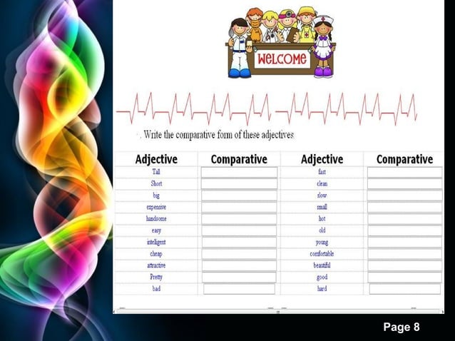 SUPERLATIVE AND COMPARATIVE ADJECTIVES | PPT