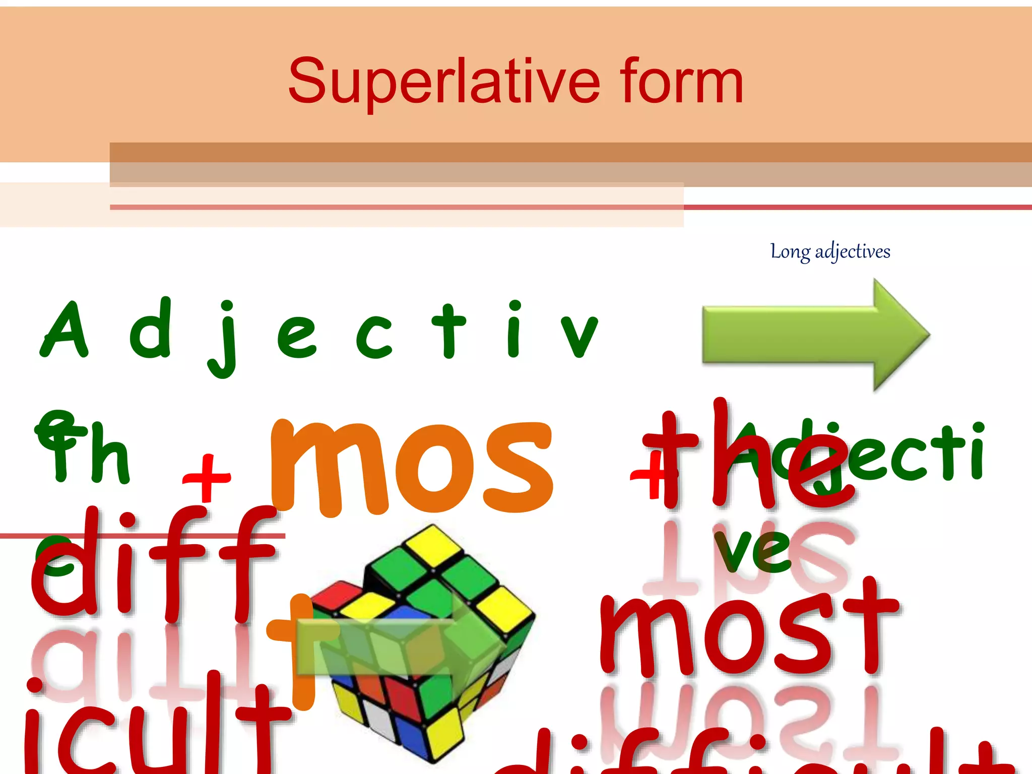 Superlative form 1 | PPTX