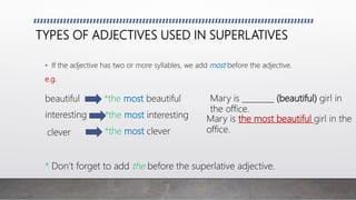 Superlatives | PPT
