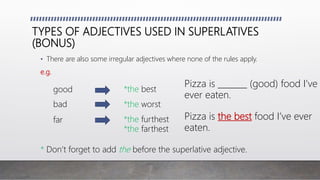 Superlatives | PPTX