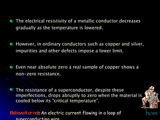 super conductivity | PPT