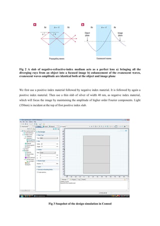 Design of Superlens in the visible range using Metamaterials | DOC