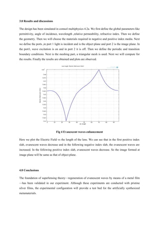 Design of Superlens in the visible range using Metamaterials | DOC