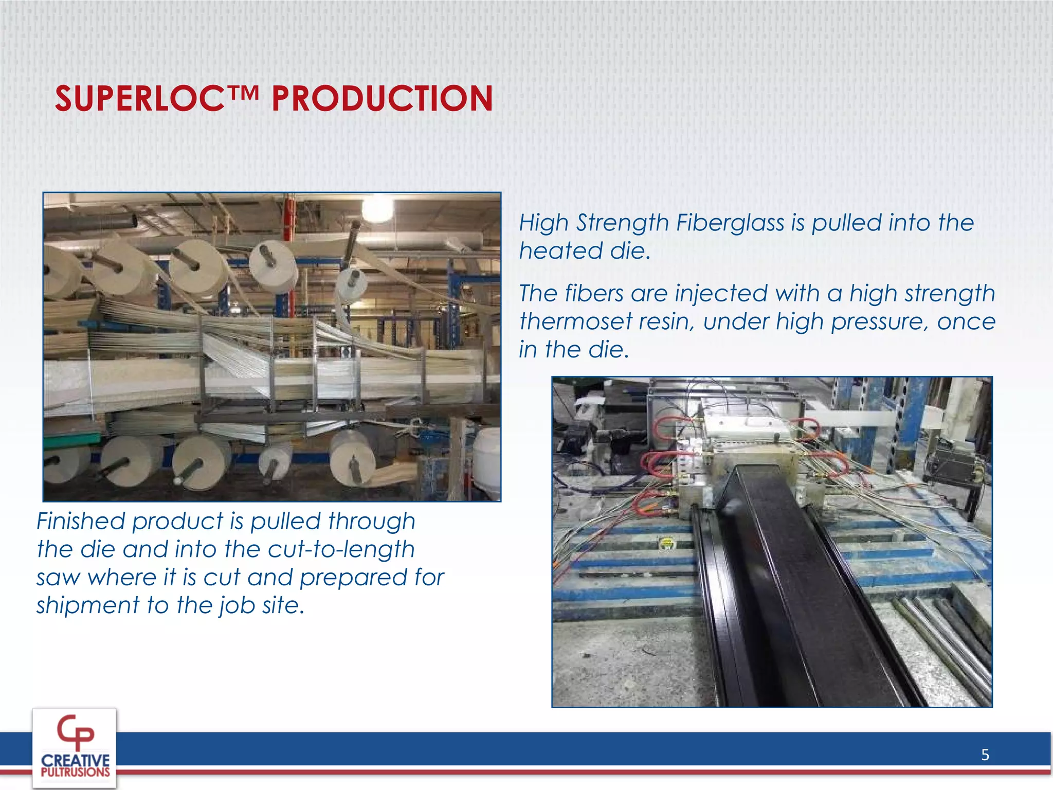 Creative Pultrusions, Inc. SuperLoc™ Composite Sheet Pile System | PPT