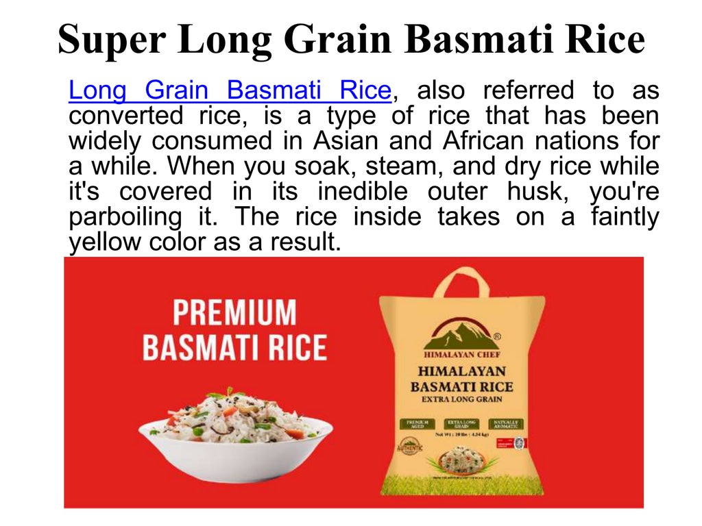 Super Long Grain Basmati Rice.pptx