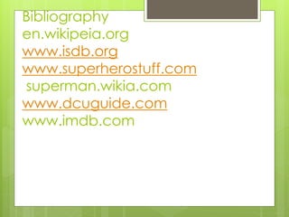 Superman | PPTX