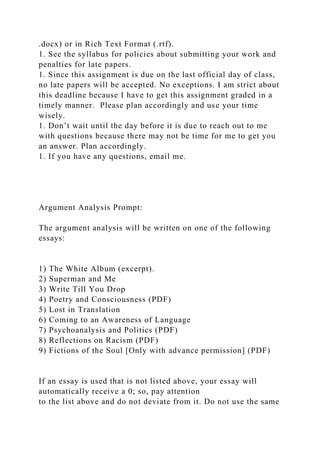 Superman and Me Sherman Alexie I learned to read with .docx