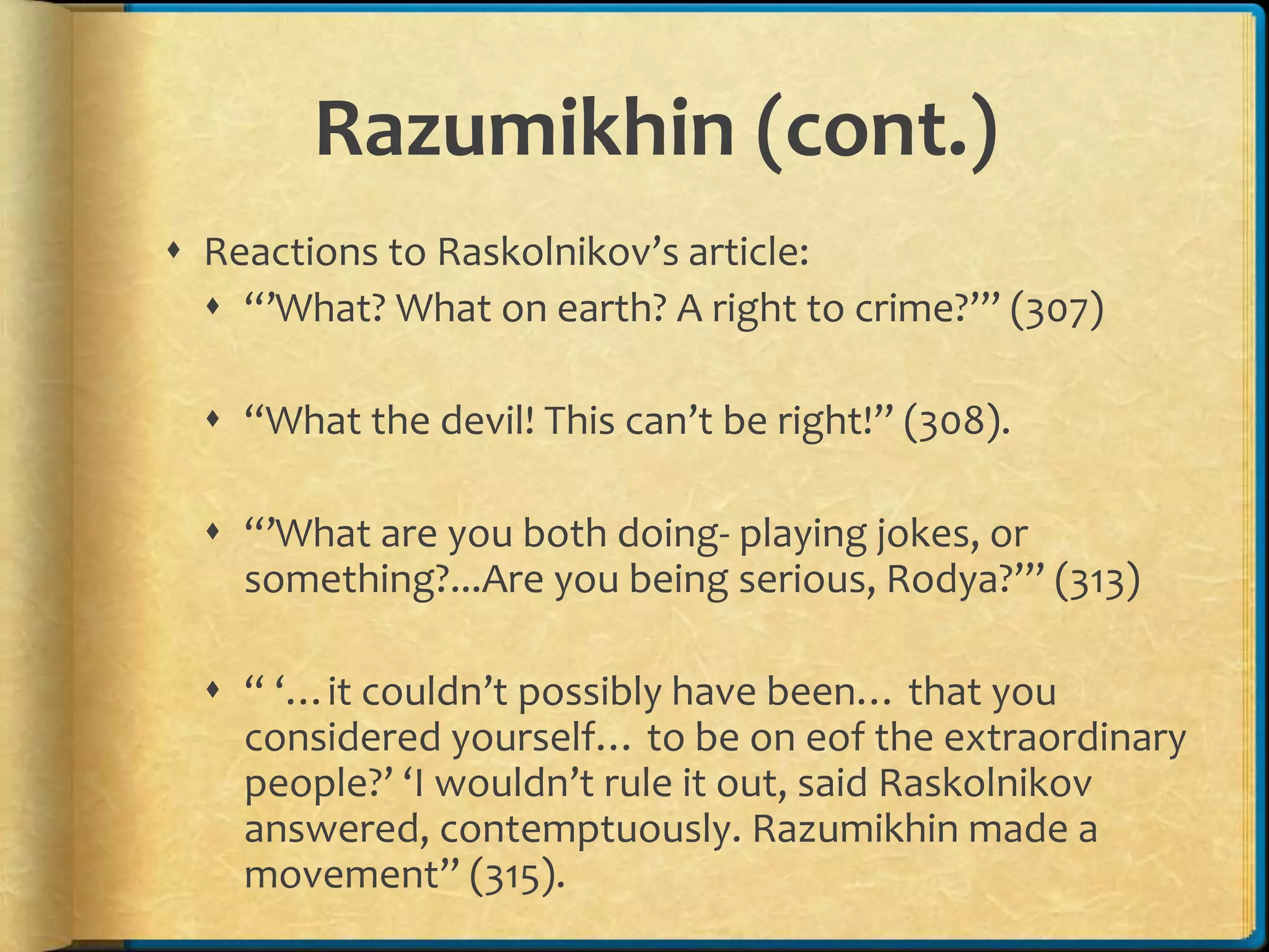Superman Theory in Crime and Punishment | PPTX | Christianity ...
