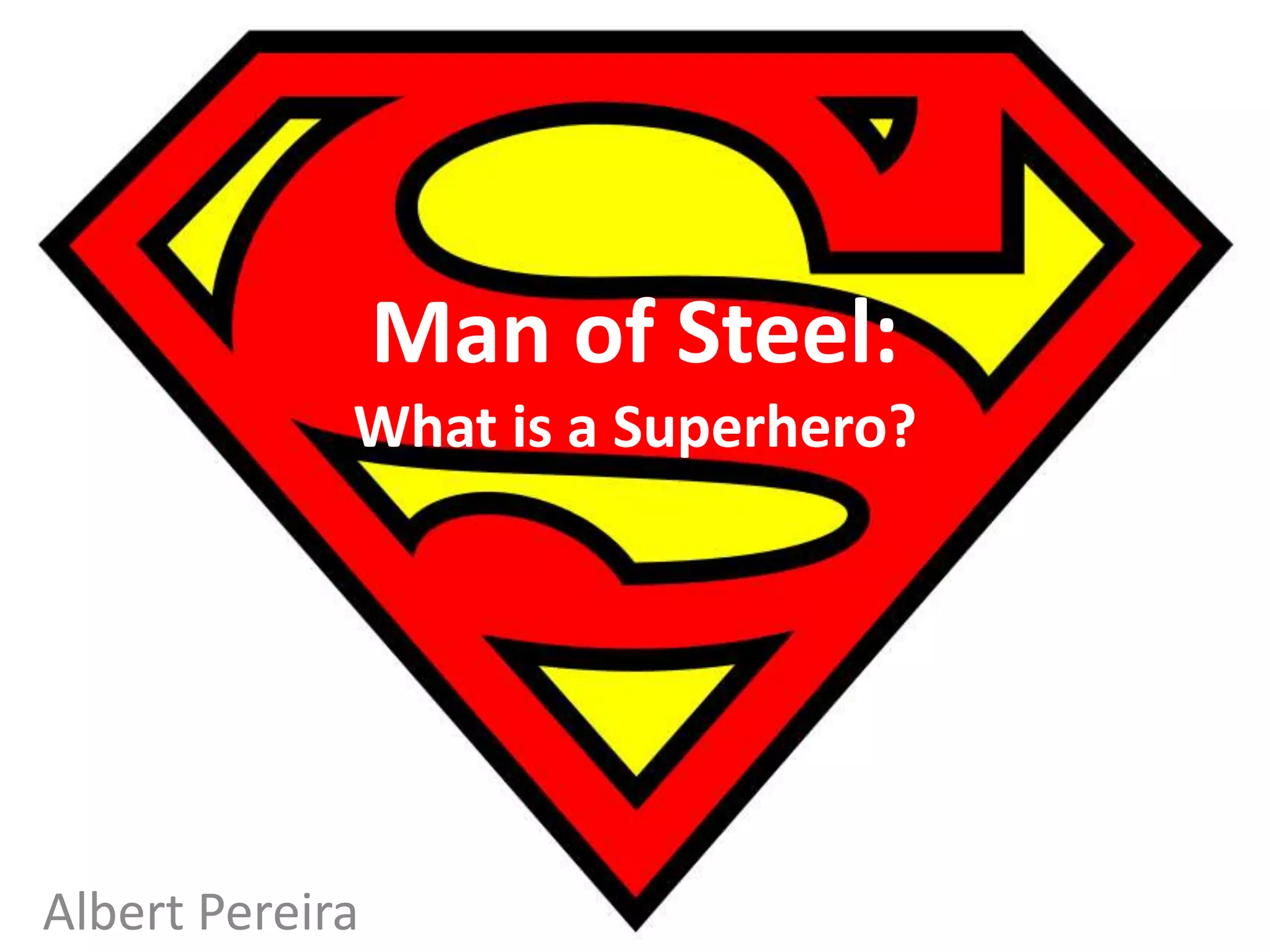 Superman powerpoint | PPTX
