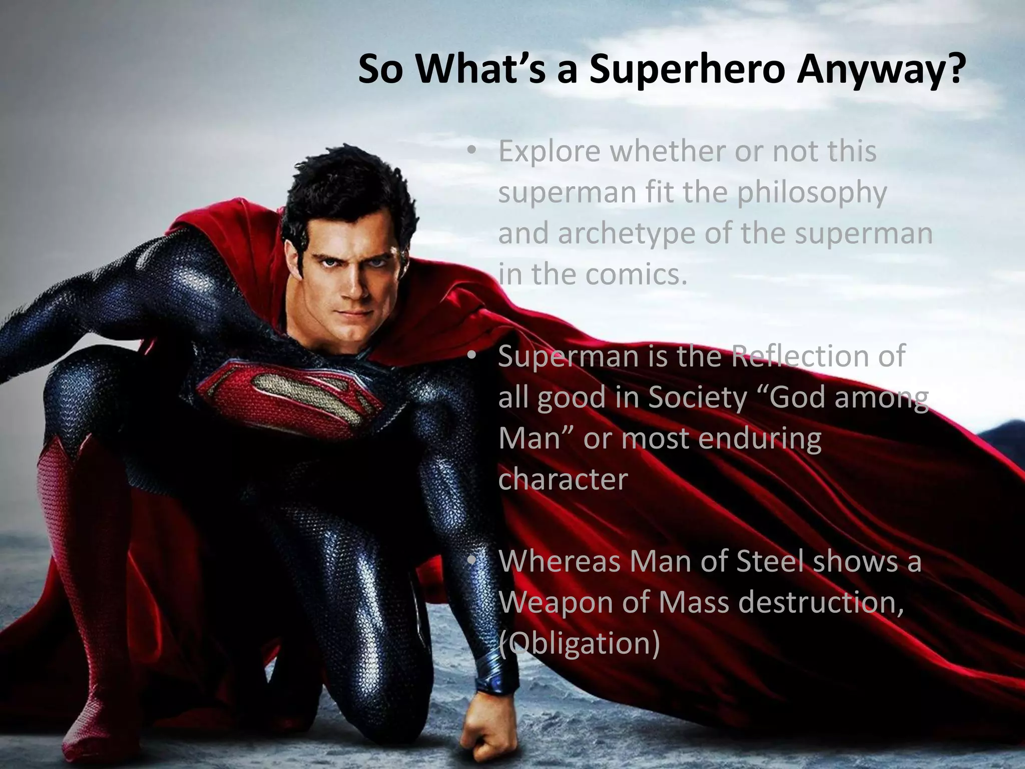 Superman powerpoint | PPTX