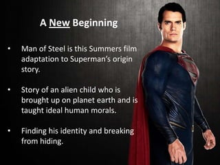 Superman powerpoint | PPTX