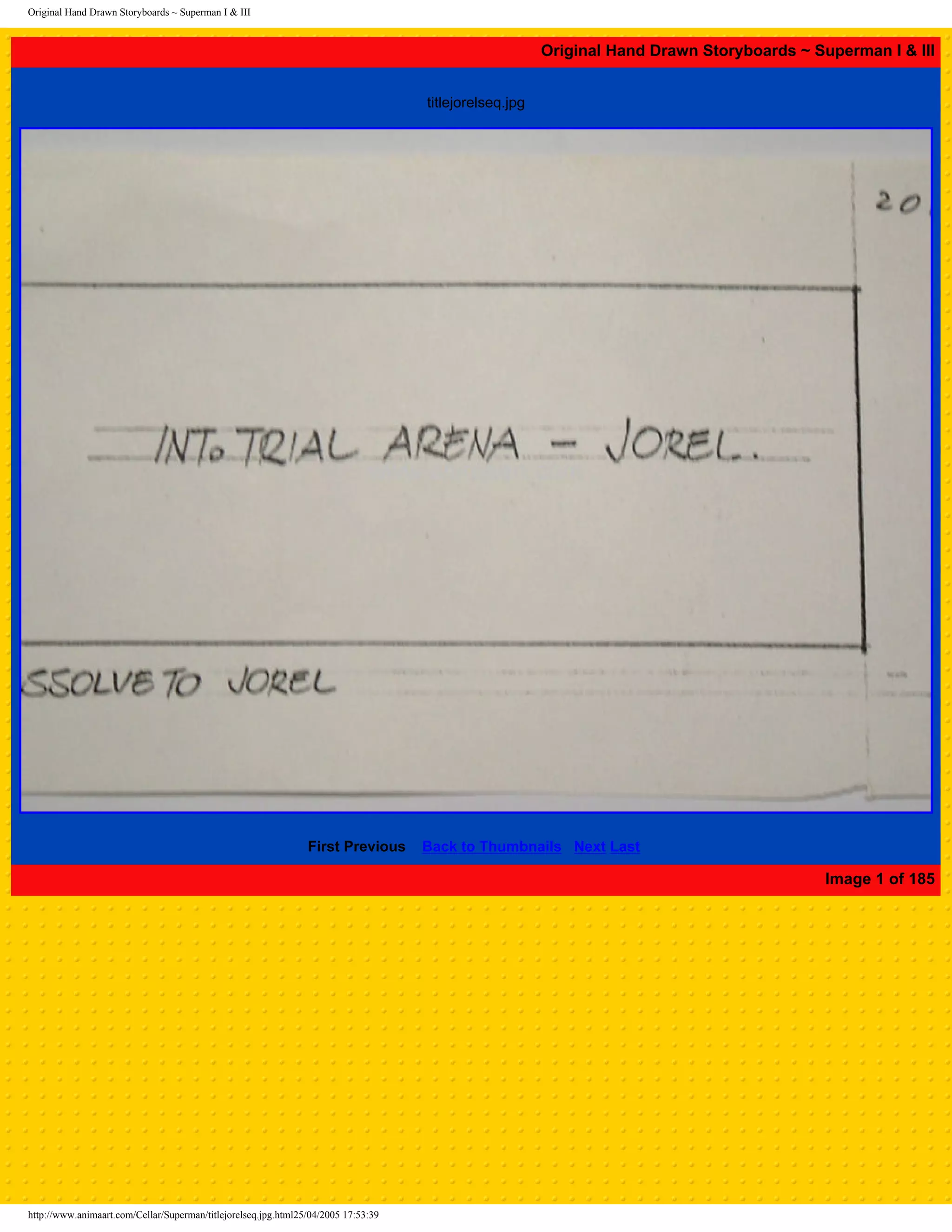 Superman storyboard | PDF