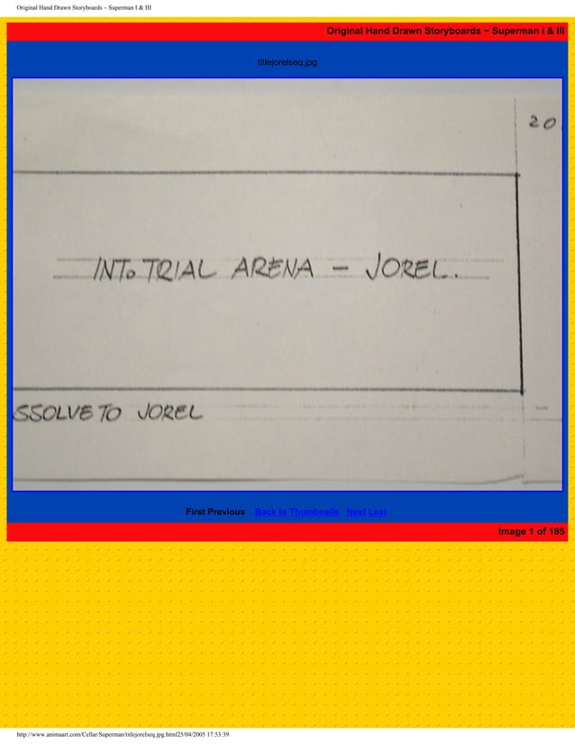 Superman storyboard | PDF