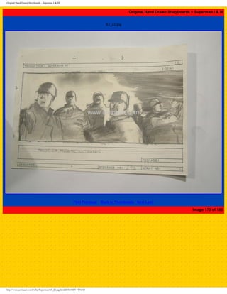 Superman storyboard | PDF