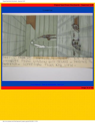 Superman storyboard | PDF