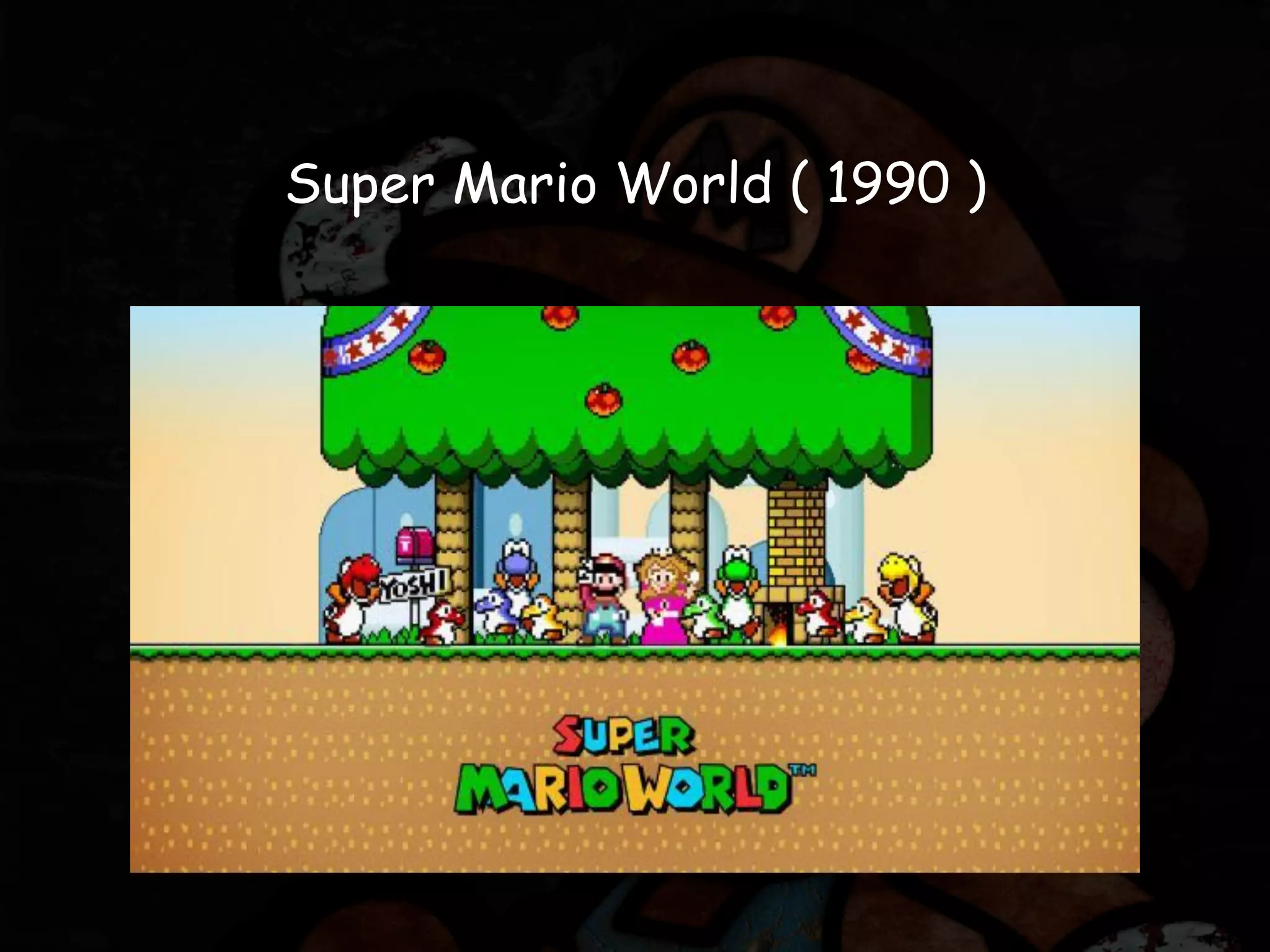 The Game Story & Introduction Super Mario | PPT