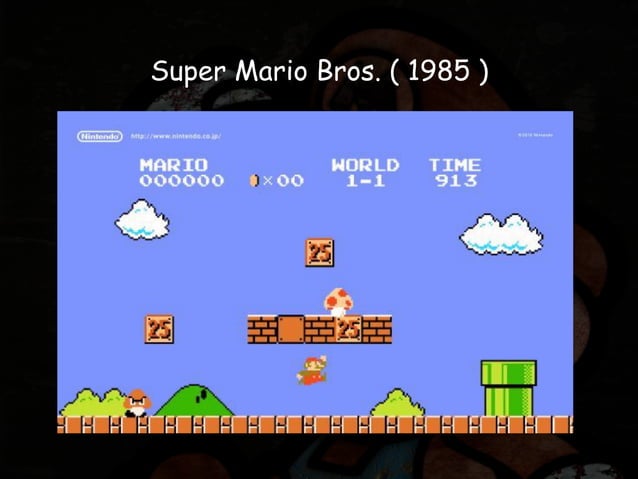 The Game Story & Introduction Super Mario | PPT