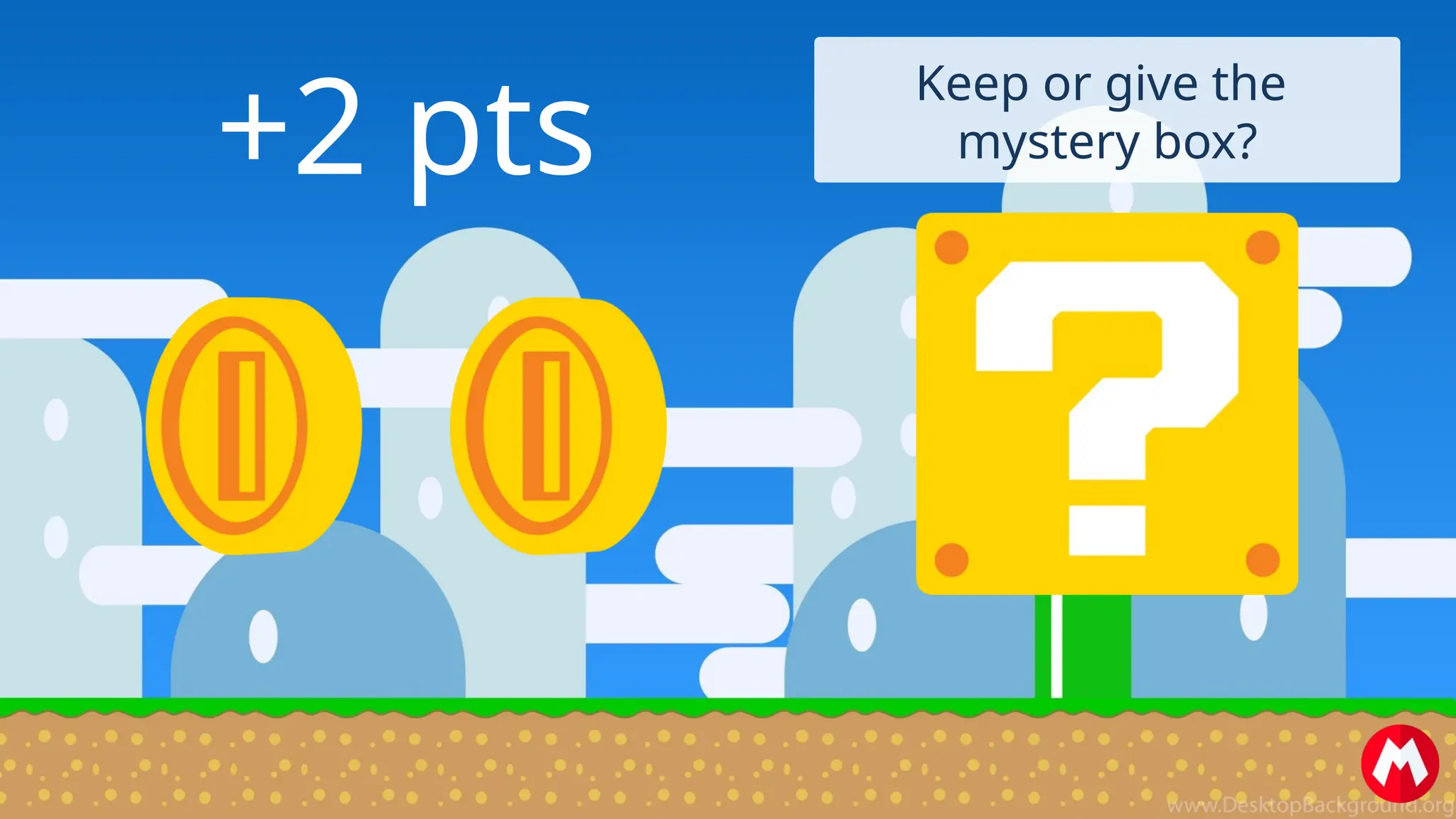 Super Mario Mystery Box to make your classroom interactive | PPTX