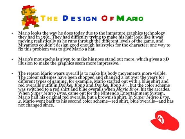 Super Mario Research | PPT