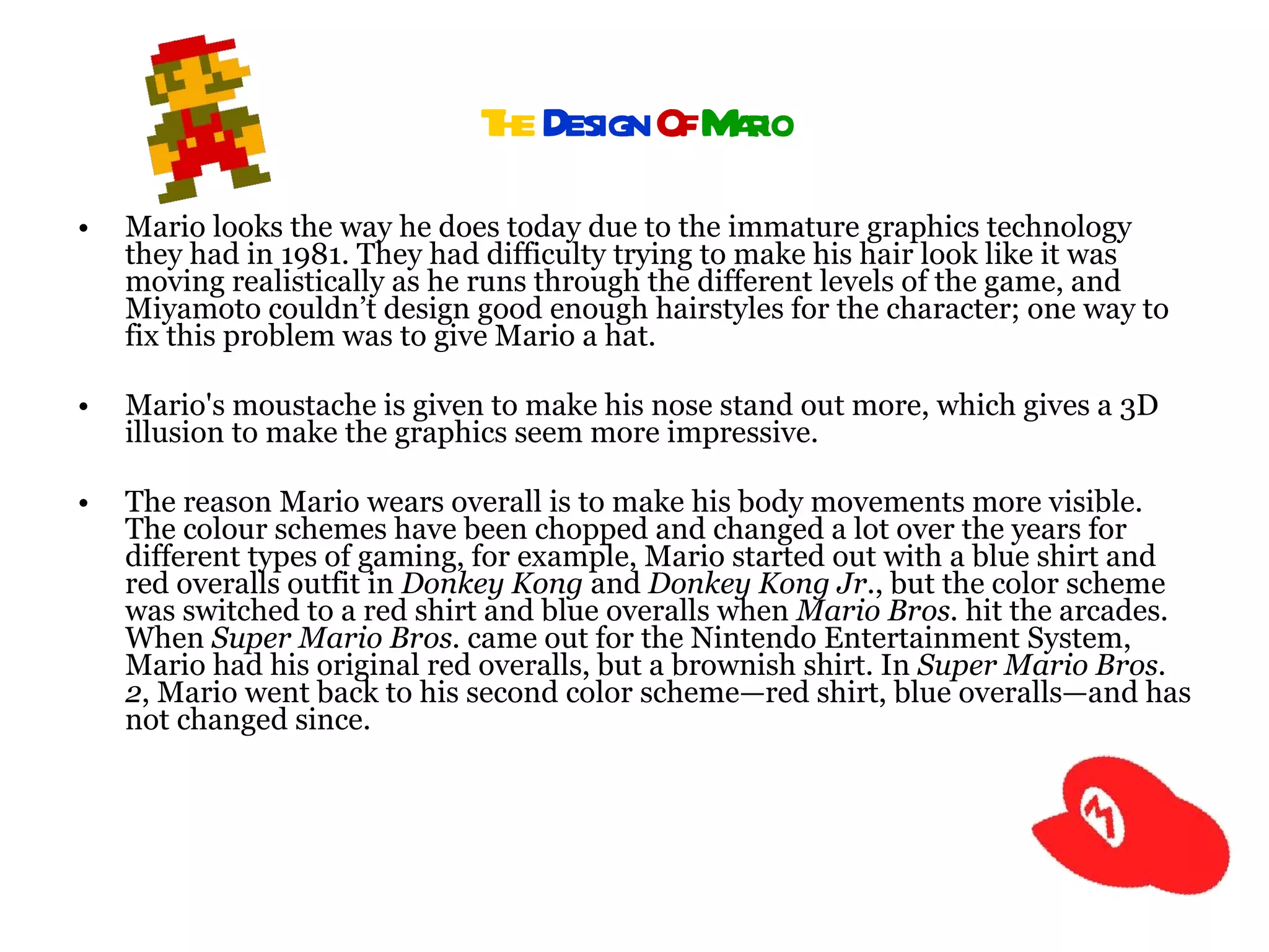 Research on Super Mario | PPT