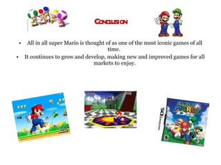 Research on Super Mario | PPT