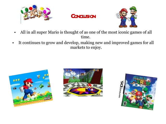 Research on Super Mario | PPT