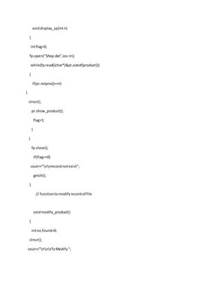 C++ COMPUTER SCIENCE PROJECT | PDF