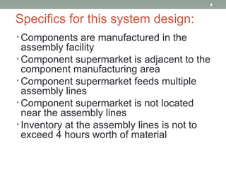 Supermarket delivery system | PPT | Business | Business and Finance
