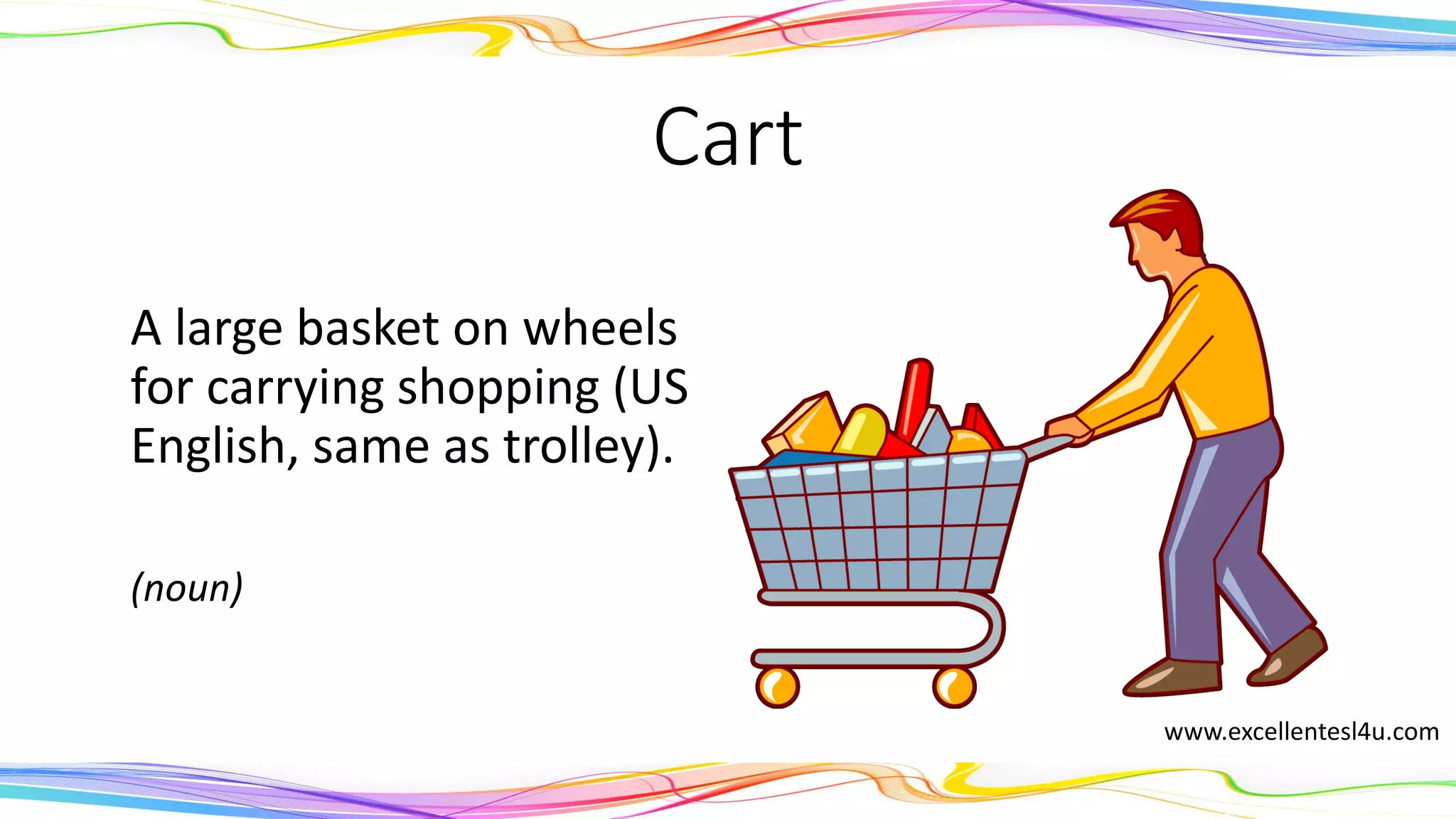 Supermarket flashcards | PPT | Free Download