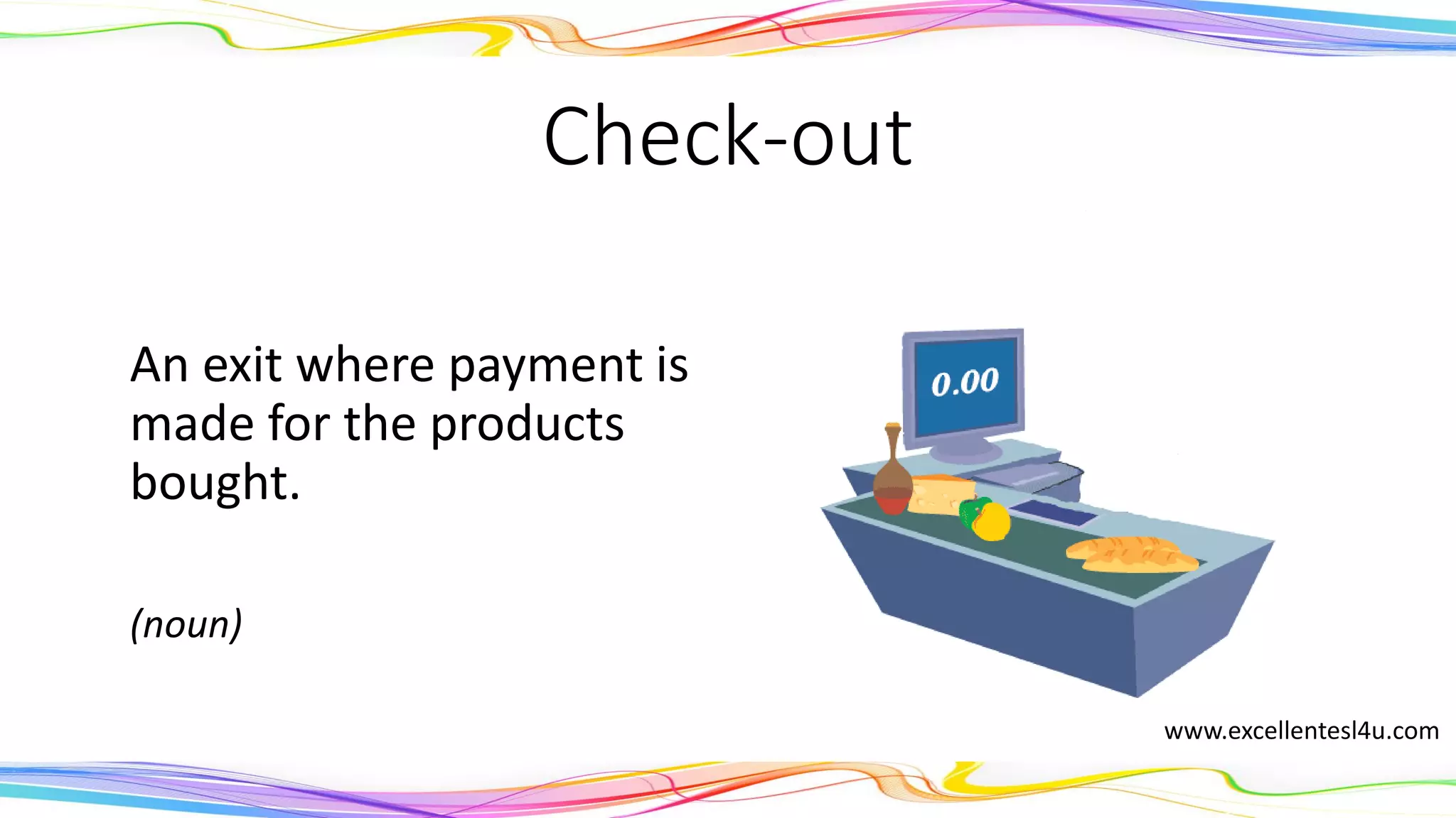 Supermarket flashcards | PPT