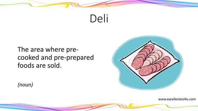 Supermarket flashcards | PPT