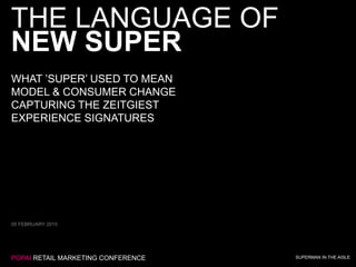 The future of supermarkets | PPTX