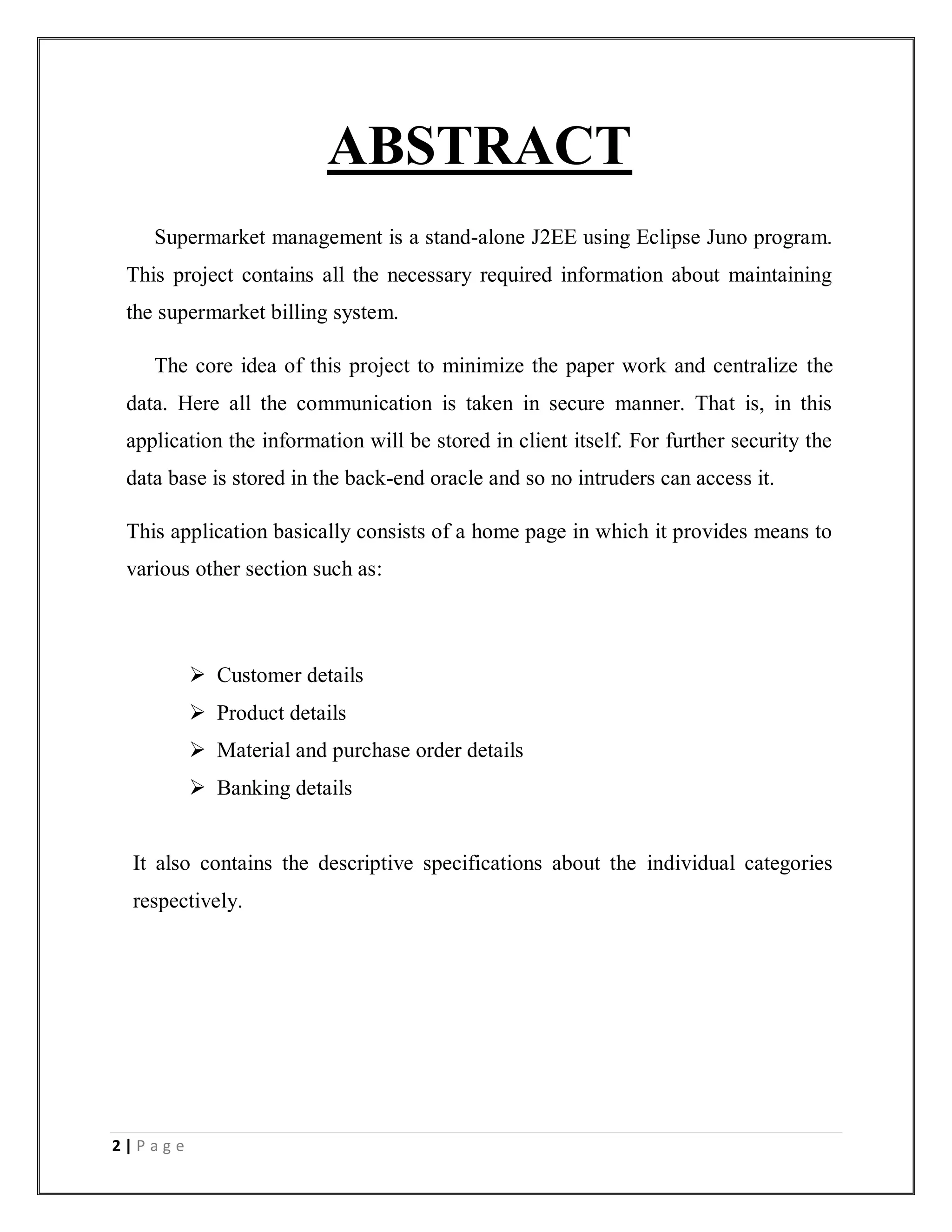 Supermarket Management System Project Report.pdf