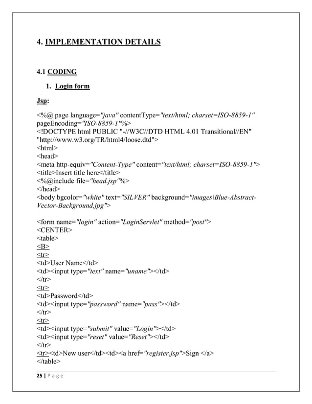 Supermarket Management System Project Report Pdf