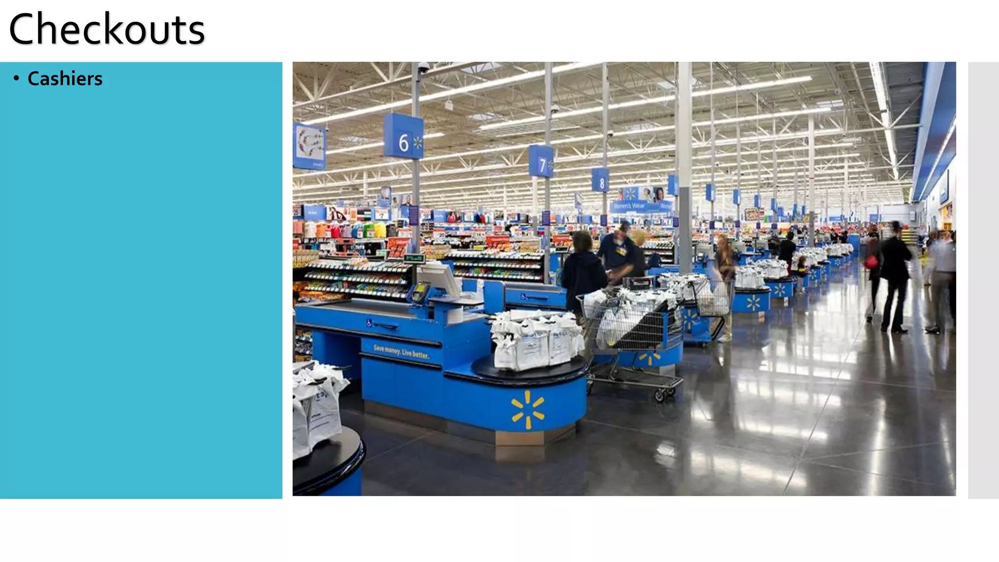 Supermarket Sections | PPTX