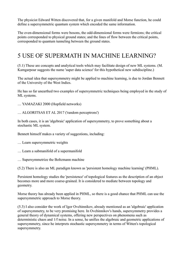 Notes on super-mathematics | PDF