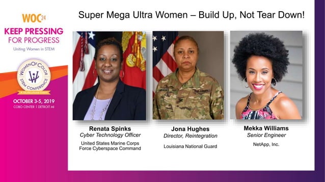 Super Mega Ultra Women – Build Up, Not Tear Down! | PPT