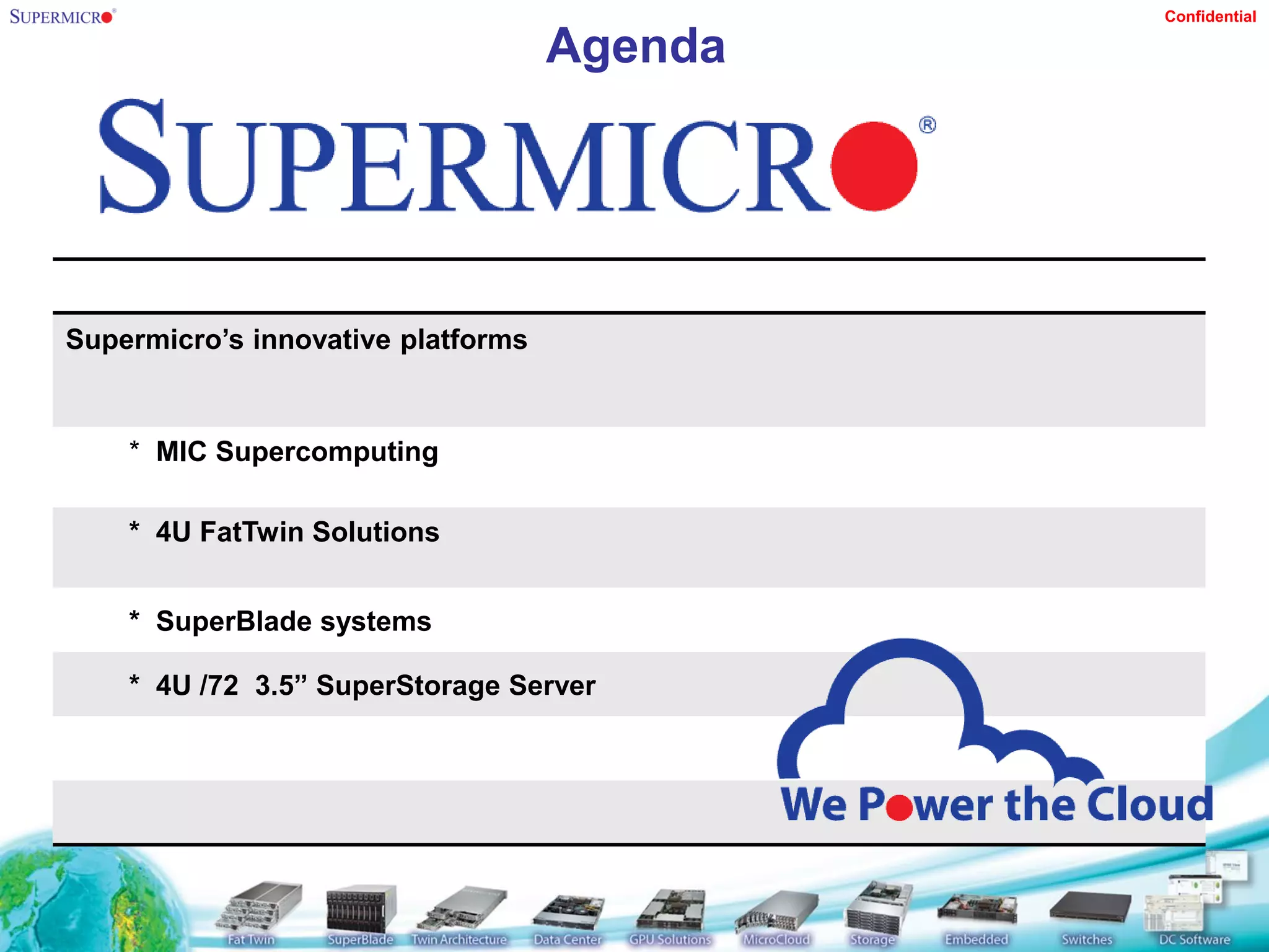 SUPERMICRO Innovative Computing Architecture | PPT