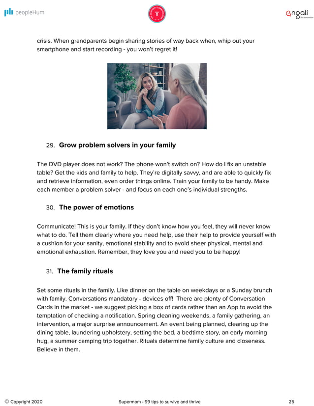 Supermom - 99 tips to survive and thrive | PDF