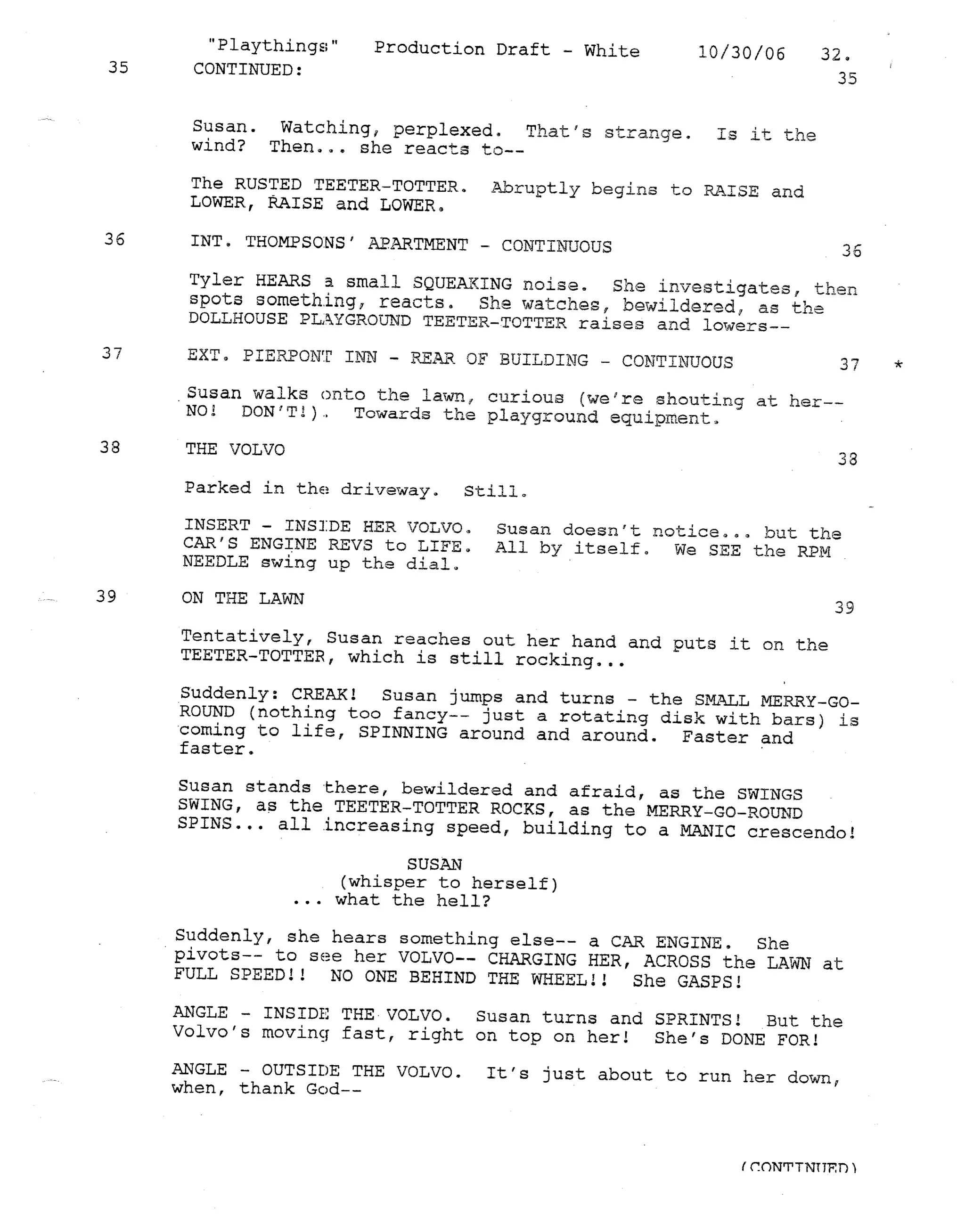 Supernatural 2.11 Playthings | PDF