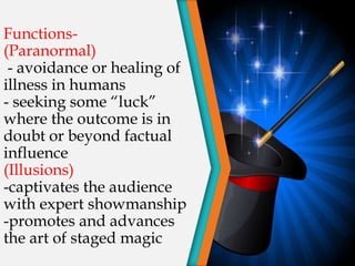 Supernaturals: Believe It or Not | PPT