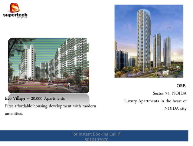 Supertech Supernova Noida | PPT