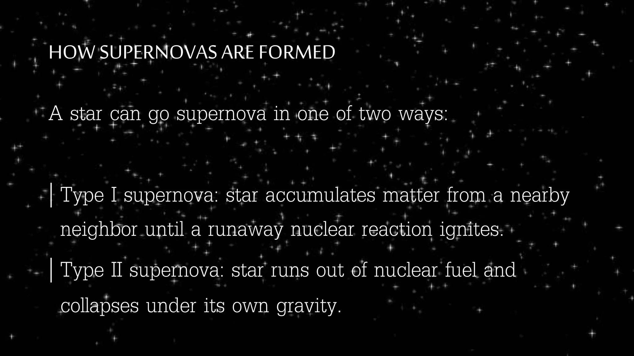 Supernovae {supernova} | PPTX