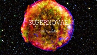 Supernovae {supernova} | PPTX