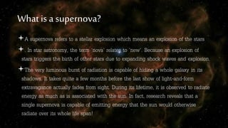 Supernova Powerpoint