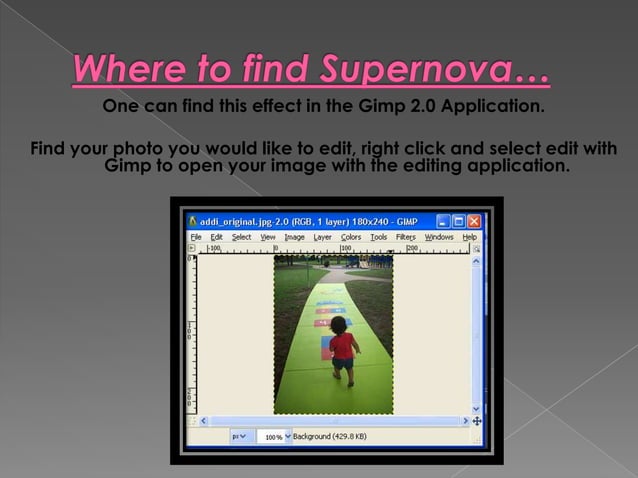 Supernova filter tutorial melissa moore | PPTX | Photo Editing Software | Computer Software and ...