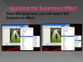 Supernova filter tutorial melissa moore | PPTX