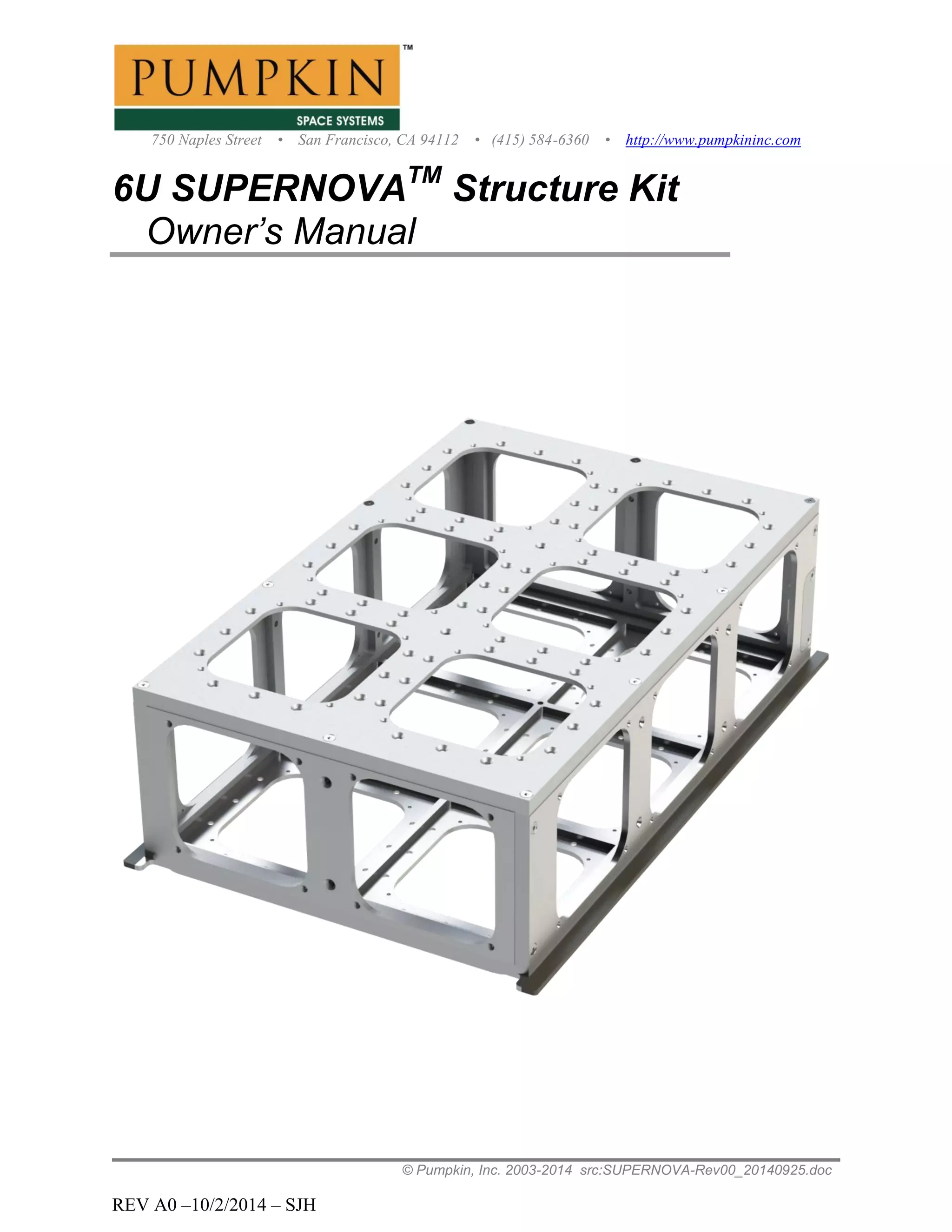 Supernova user manual-rev_a0 | PDF