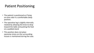 Super path hip replacement | PPTX