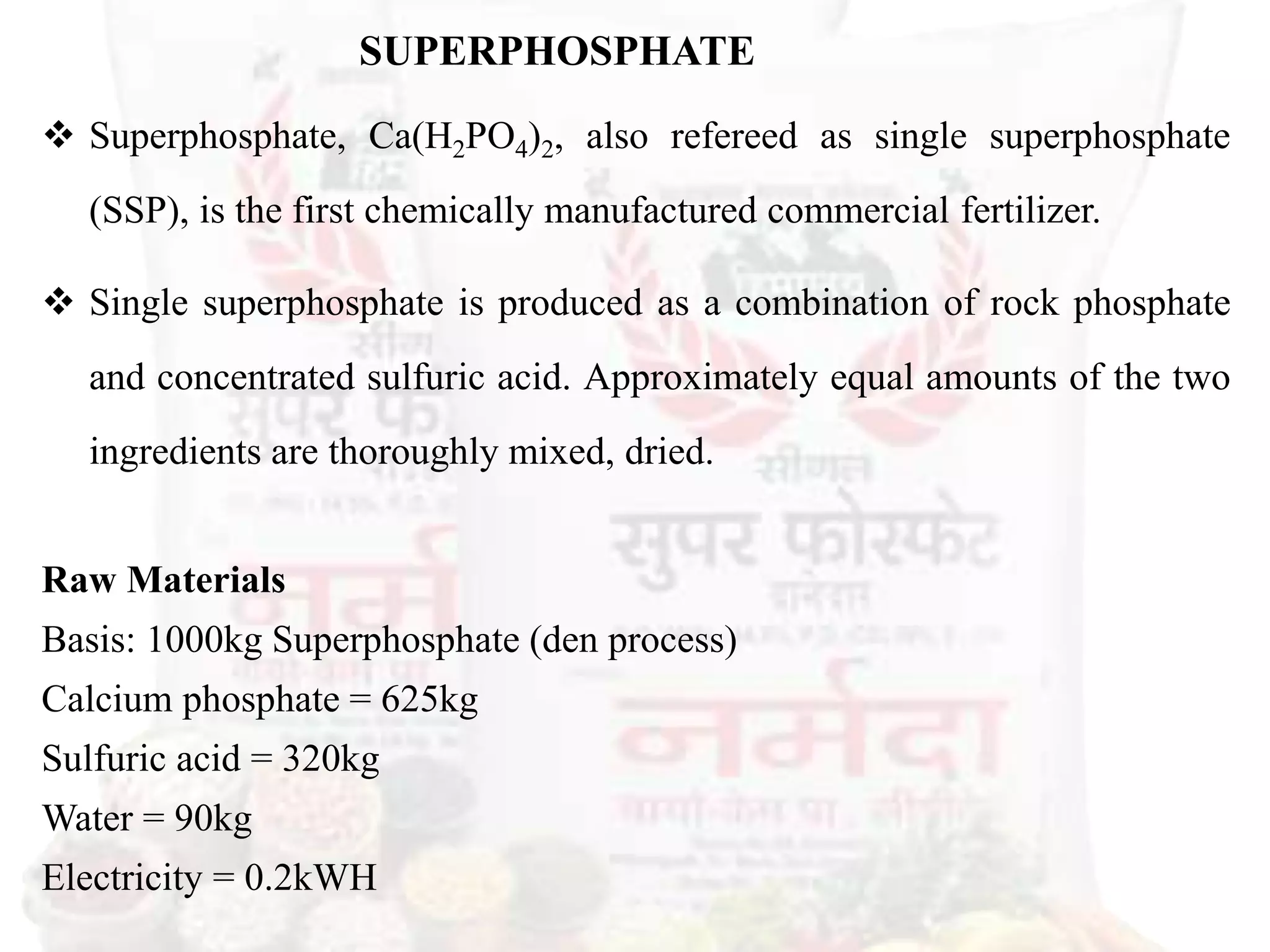 Superphosphate | PPTX